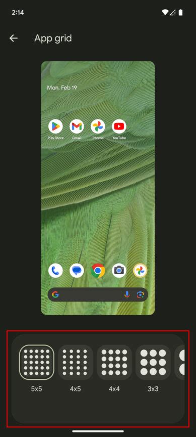 How To Change Icon Size On Android Phones Android Authority