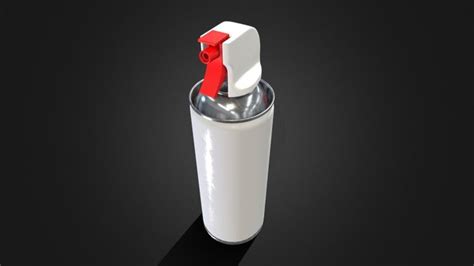 Compressed Air Can V01 Low Poly