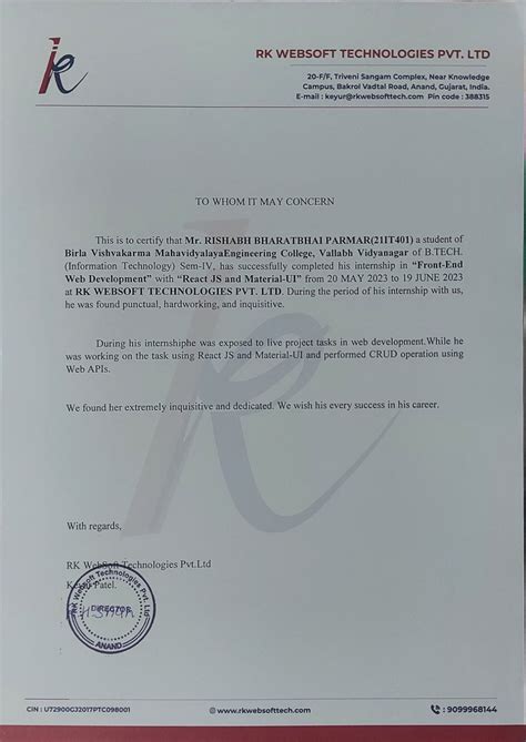 Rishabh Parmar On Linkedin Reactjs Materialui Internshipcompletion