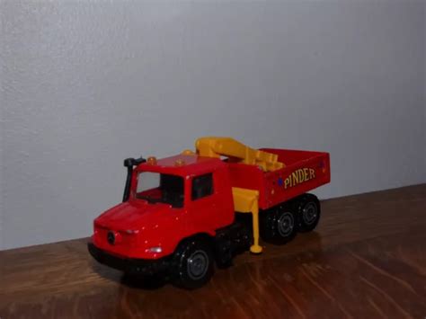 MERCEDES BENZ ZETROS Pinder Truck Majorette Style Matchbox Corgi