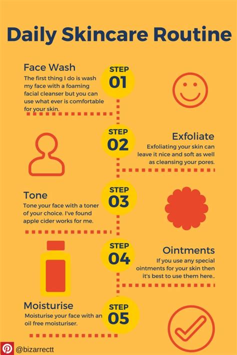 Daily Skin Care Routine Daily Skin Care Routine Skin Care Routine First Blog Post