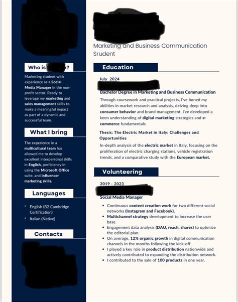 Can You Please Give Me Some Advices Rresumes