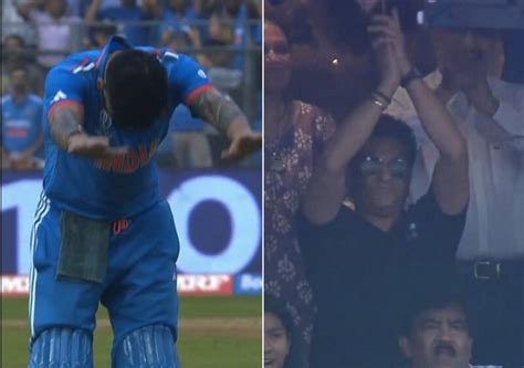 Virat Kohli Bows Down To Sachin Tendulkar After Smashing 50th Odi Century