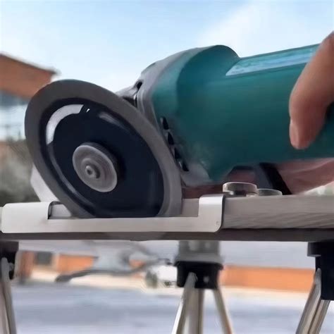 Angle Grinder Stand 45 Degree Chamfer Cutting Tool For Cutting Ceramic