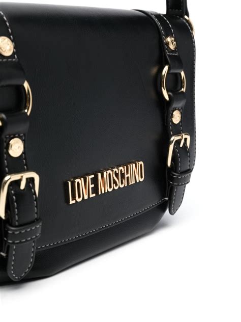 Love Moschino buckle-detail Shoulder Bag - Farfetch
