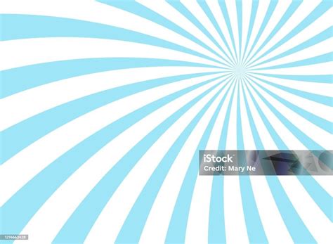 太陽光は広い背景に光線を渦巻く青と白のスパイラルバースト壁紙 イラストレーションのベクターアート素材や画像を多数ご用意