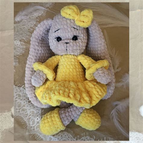Crochet Bunny Pattern Crochet Rabbit Pattern Pdf Amigurum Inspire