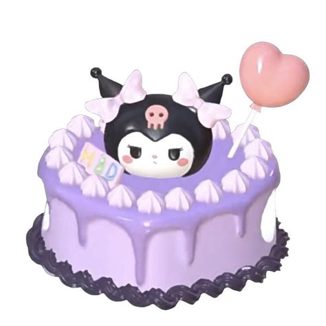 Kuromi Cake 3d Icon Cake Icon Hello Kitty Iphone Wallpaper Kawaii App