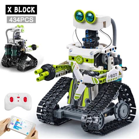 434 Adet K K Ehir RC Robotlar Yap Ta Lar APP Programlama Uzaktan