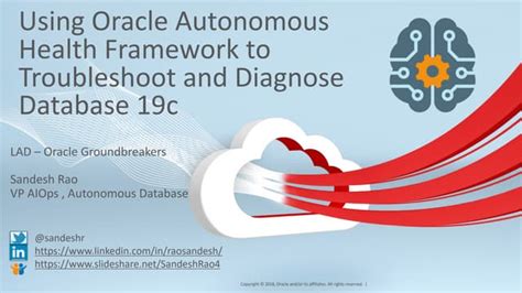Lad Groundbreakers Jul 2019 Using Oracle Autonomous Health