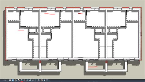Adjusting Shadows In Section Cut To View The Light Coming Only Through