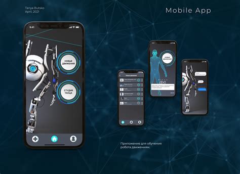 Robot Interface Design Mobile App On Behance