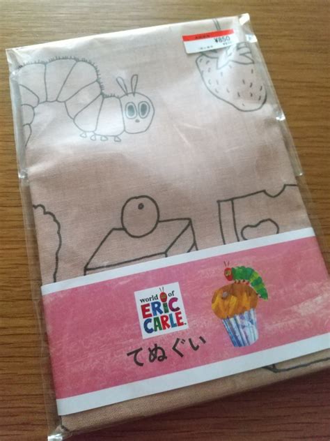 はらぺこあおむし てぬぐい ナオロマツ食堂