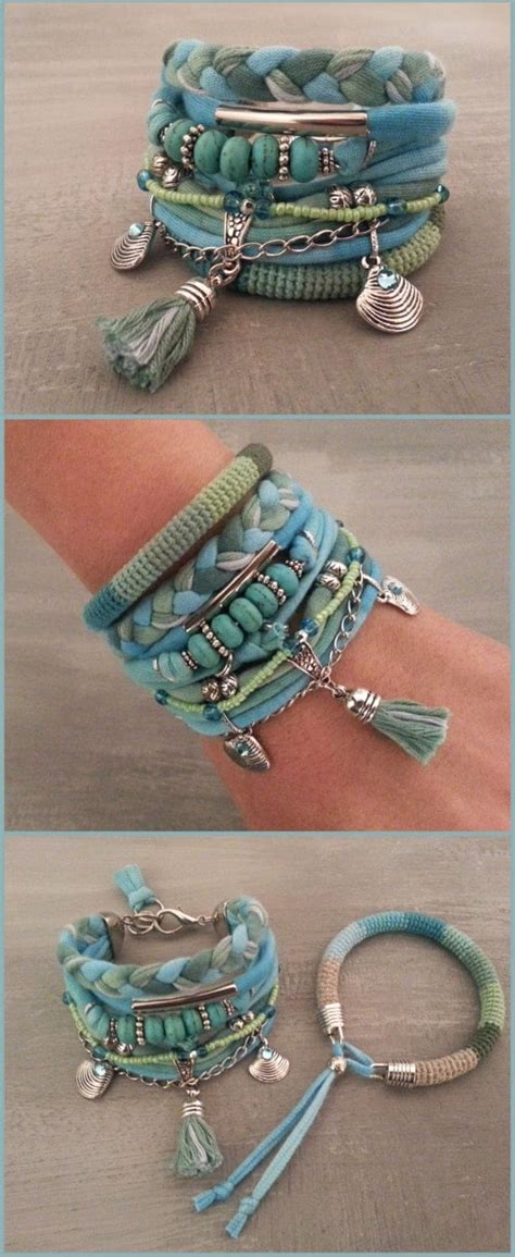 Gypsy Bracelet Turquoise Bracelet Seafoam By Vanessahandmade