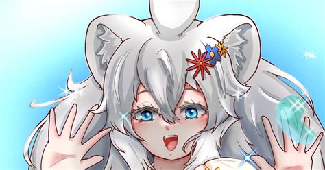 ホワイトライオンけものフレンズ 水着ホワイトライオン 屋分気のイラスト Pixiv