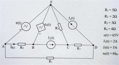 Solved A Show The Parametric Equations Of The Circuit In