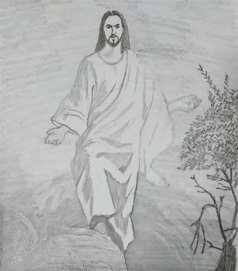 Sintético 100 Imágenes de jesús para dibujar a lapiz faciles
