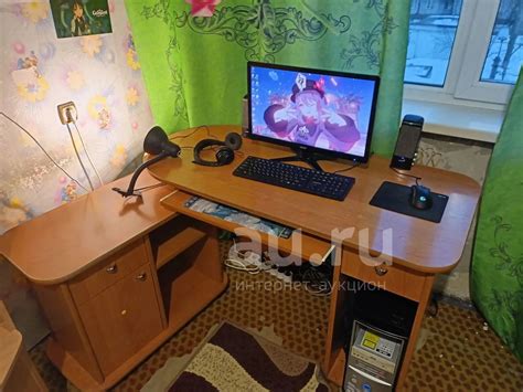 Стол письменный — купить в Красноярске. Состояние: Б/у. Компьютерные и ...