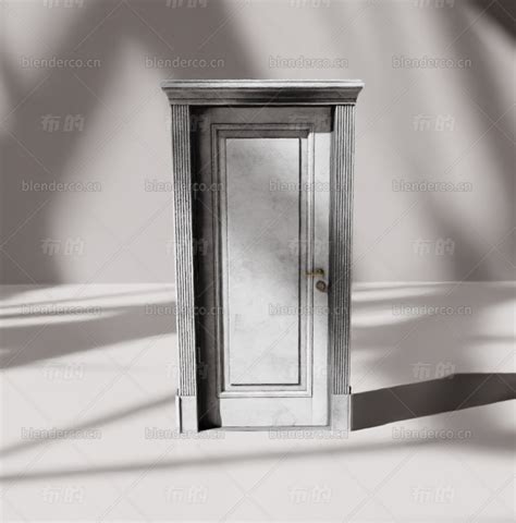 Blender木门模型42 Blender布的
