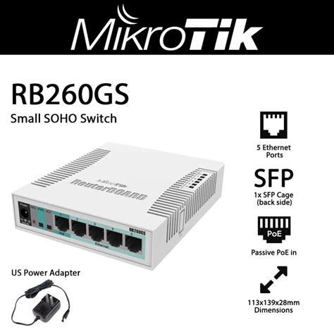 Jual MikroTik RB GS CSS G S Port Gigabit SFP Shopee Indonesia