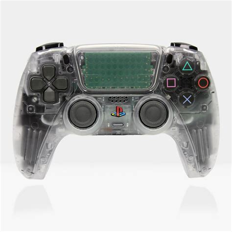 Ps2 Crystal Clear Sony X Killscreen Dualsense Retro Ps5 Controller Etsy