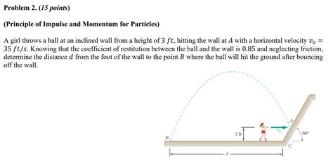 solved problem 2 15 points principle of impulse and