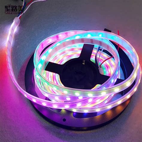 Aliexpress Comprar 5 m 300 leds DC5V WS2813 Dual cables de señal
