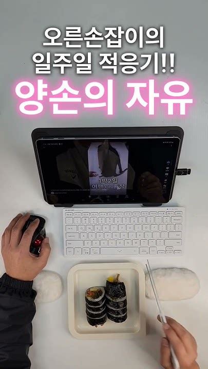 세상 손편해지고 동시 작업 가능해진 오른손잡이의 왼손 트랙볼 마우스의 완벽 적응기입니다😘 엘레컴 Youtube
