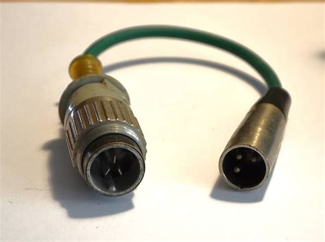 Tuchel 3 Pin Male To Xlr Male Cable Reverb