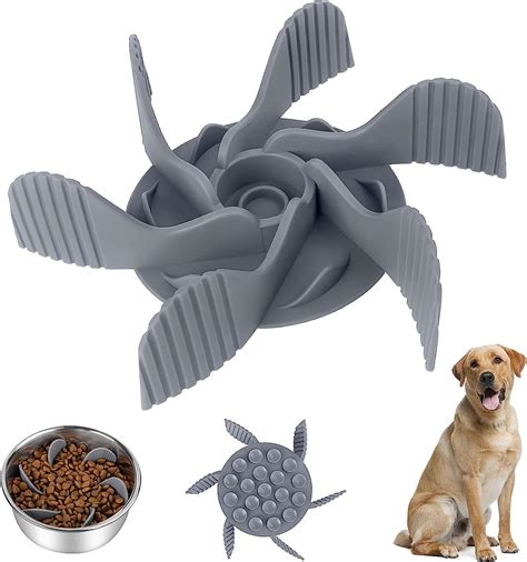 Slow Feeder Hundenapf Einfügung, Anti Schling Napf Hund Slow Feeder ...