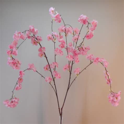Trailing Artificial Cherry Blossom Branch Pink 120cm Artificial Flowers Trailing Artificial Cherry Blossom Branch Pink 120cm Artificial Flowers