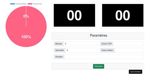 Compte A Rebours Codesandbox