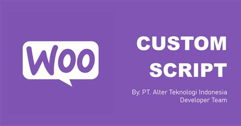 script berguna untuk kustomisasi woocommerce