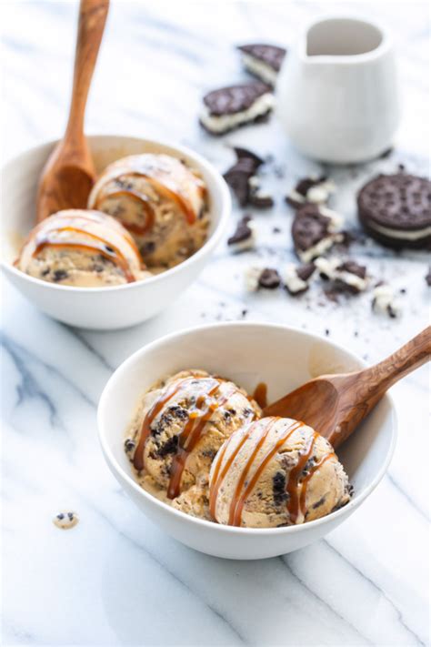 Caramel Cookie Crunch Ice Cream Love And Olive Oil