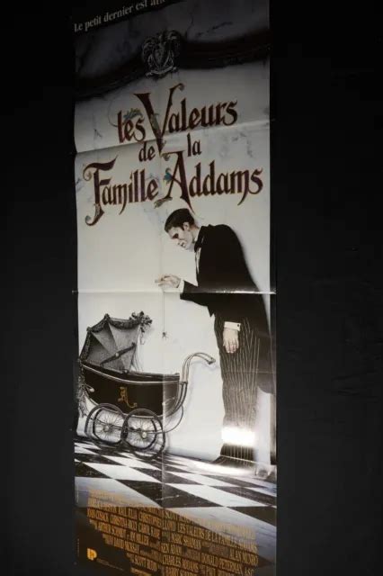 Les Valeurs De La Famille Addams Affiche Cinema Format Pantalon Eur