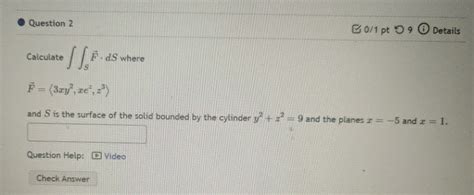 Solved Question Calculate Svec F DS Chegg Com