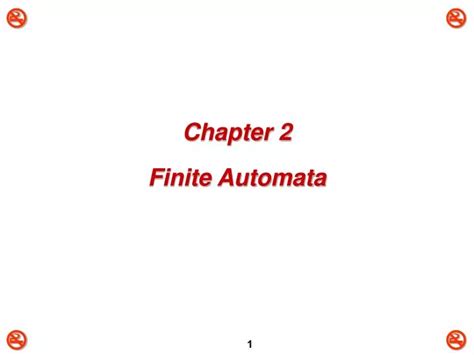 Ppt Chapter 2 Finite Automata Powerpoint Presentation Free Download