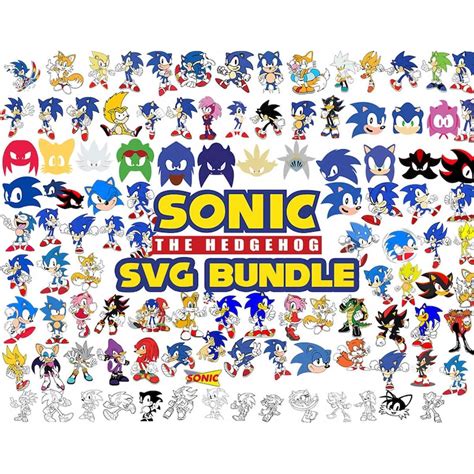 The Hedgehog Svg Bunde Sonic Svg The Hedgehog Svg Sonic H Inspire Uplift