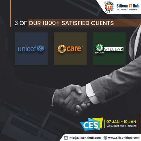 silicon it hub on linkedin ces2025 ai iot 5g futureofwork ourclients