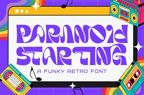 Paranoid Starting Demo Regular Font