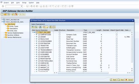 SAP ABAP Central Creating OData API Based On A Mapped Data Source