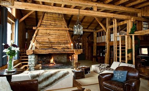 Стиль шале в интерьере Deco Chalet Montagne Design De Chalet Chalet
