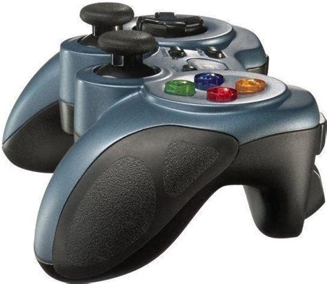 Logitech Rumble Controller Vibratie F510 Grijs Pc