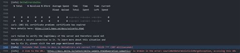 [bug] ssl cert is outdated · issue 1686 · delta io delta