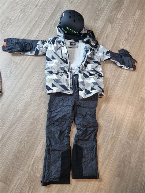 청소년 스키복 160 풀세트 상 당근 중고거래