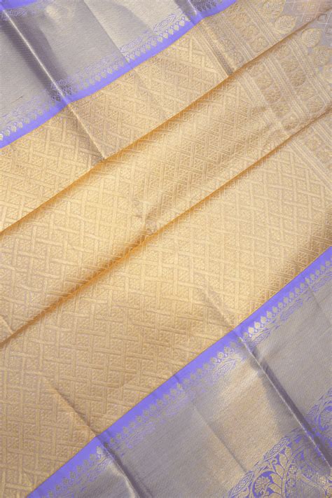 Brocade Design Gold Kanchipuram Silk Saree Sundari Silks