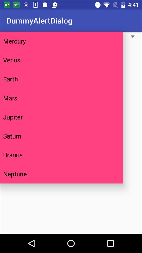 How To Detect If The Drop Down Menu Is Shown Above Or Below The Spinner