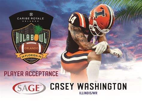 Hula Bowl Spotlight Interview Casey Washington Wr Illinois