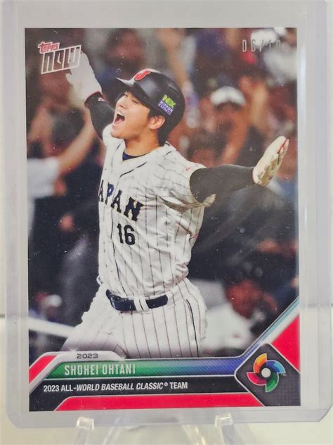 2023 TOPPS NOW WBCA 12 SHOHEI OHTANI ALL WORLD BASEBALL CLASSIC TEAM