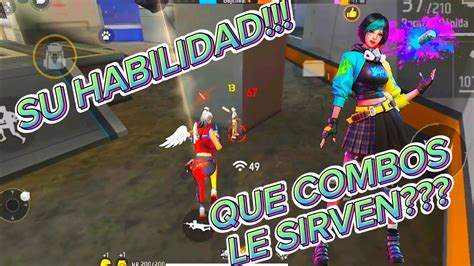 Ff Steffie Su Habilidad Combos Free Fire Freefire Garenafreefire Ff Free Youtube